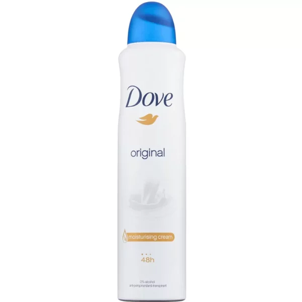 DOVE Déodorant spray original 48H 250 ml Univers Cosmetix Dakar - Sénégal