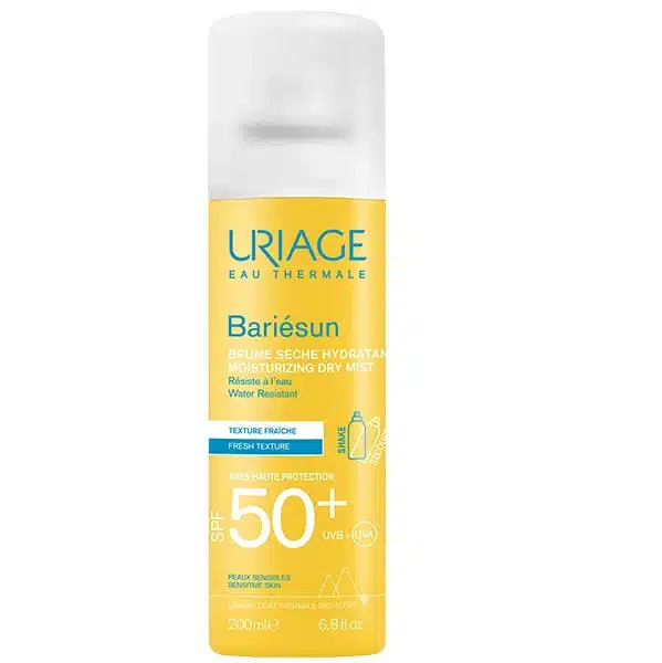 Uriage BARIÉSUN Brume Sèche Spf50+ Crème Solaire Haute Protection en Spray 200 ml Univers ...
