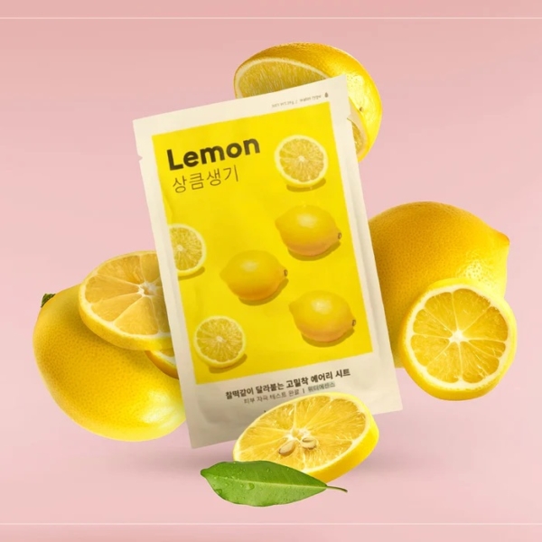 Missha Airy Fit Masque en Tissu Citron Teint Terne 19 ml - Univers ...